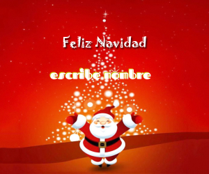 Escribe El Nombre En El Arbol De Navidad | Foto Marcos